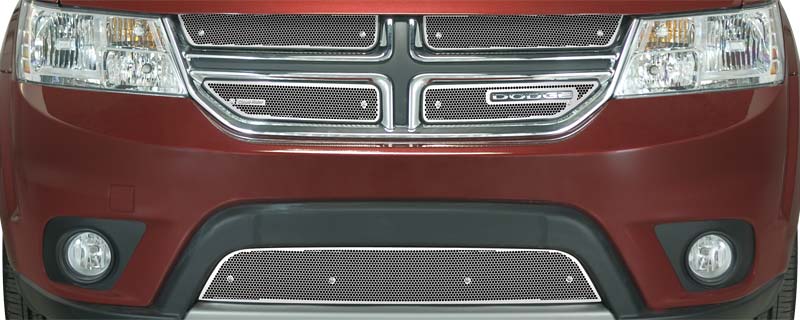 2011 2018 Dodge Journey With Front Fascia Accent Cladding Bumper Screen Included